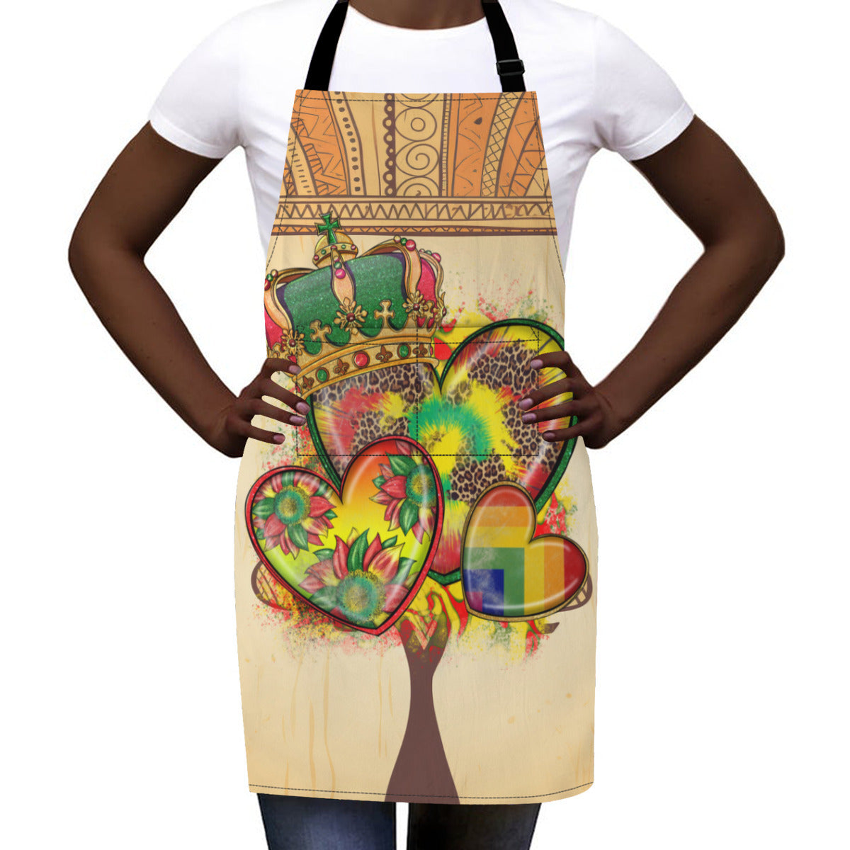 Junteeth Gift Aprons - Juneteenth_Heart – Krukee