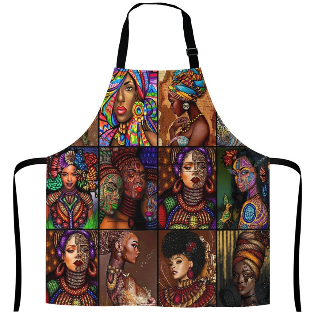 African Culture Art Apron – Krukee