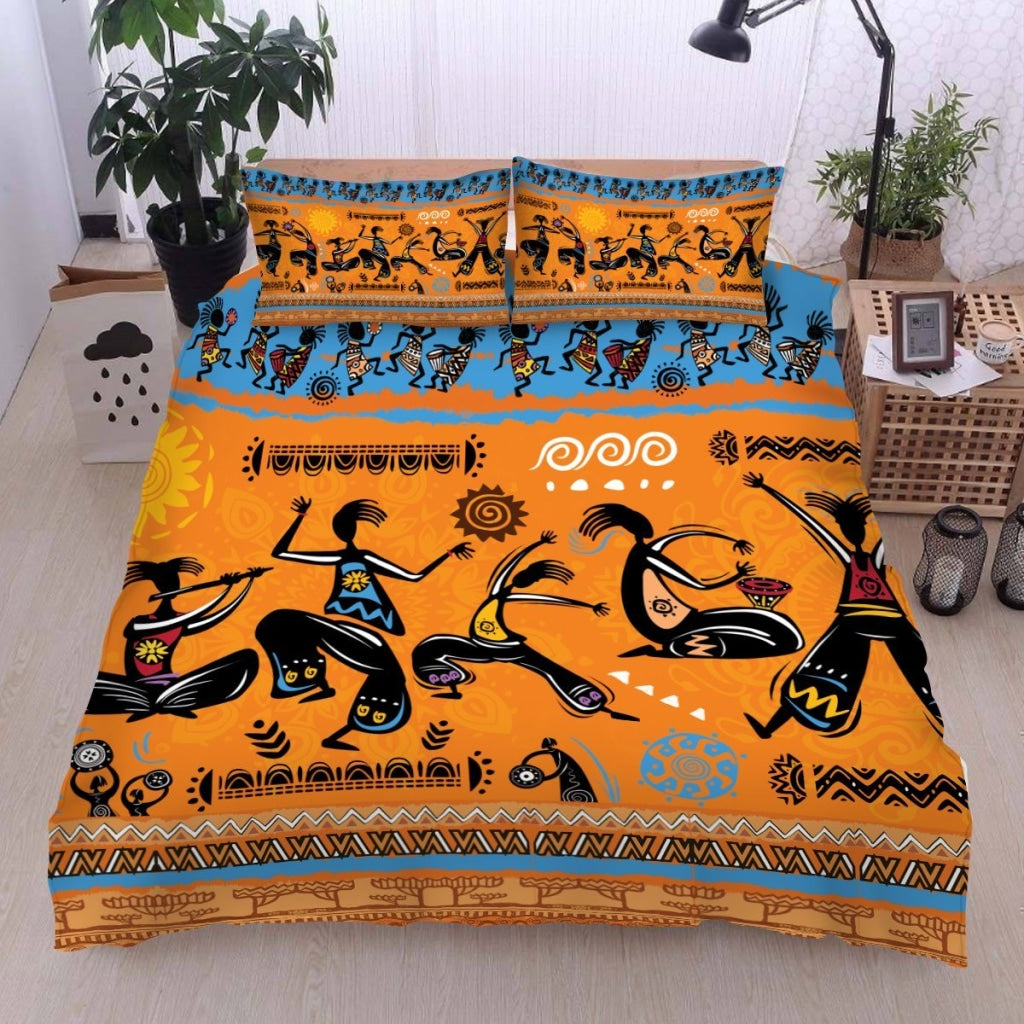 African Retro Style Bedding Set – Krukee