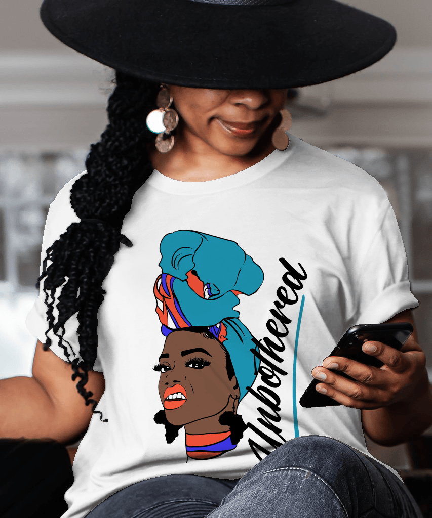Unbothered Black Girl T-Shirt – Krukee